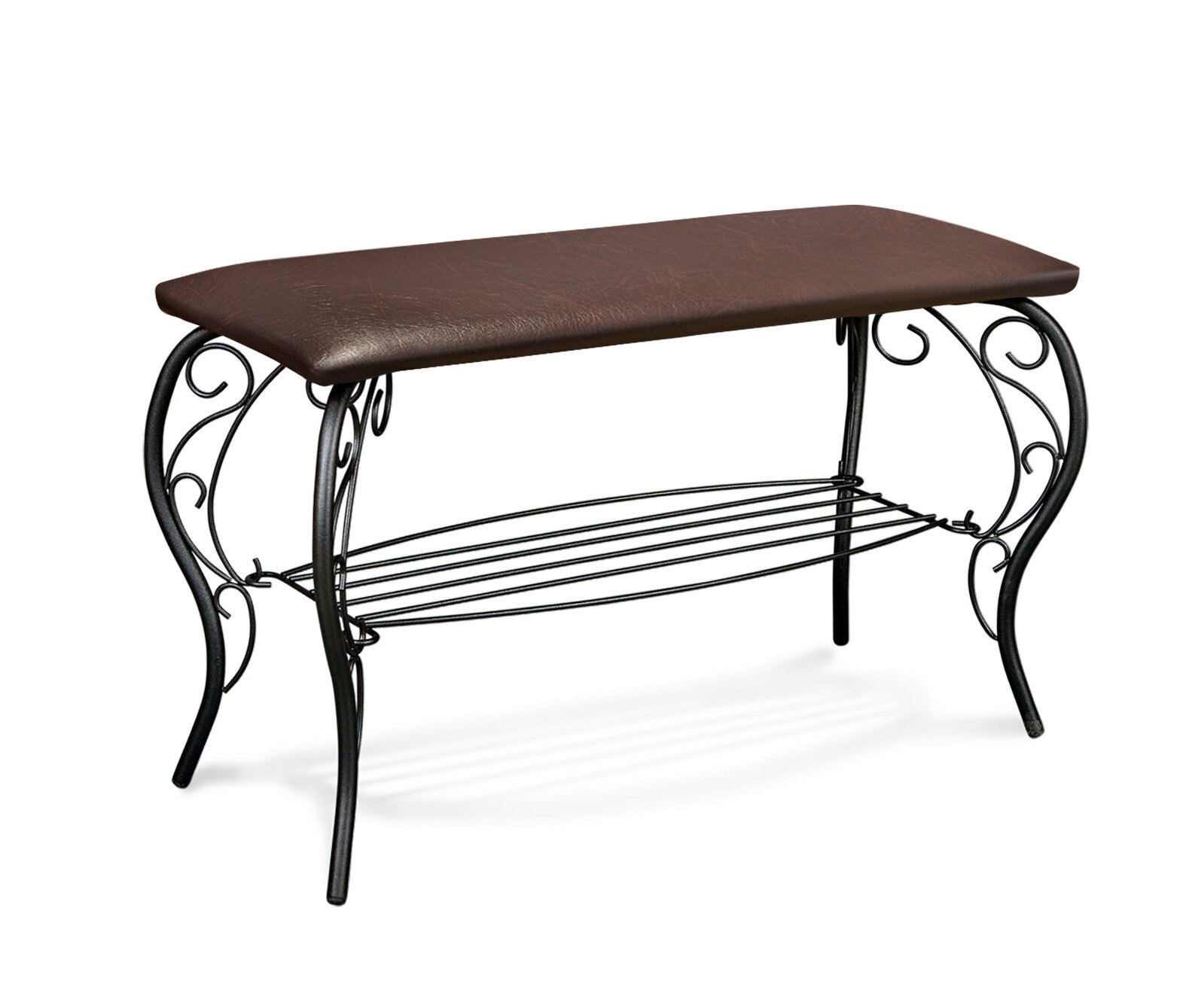 Банкетка Грация 685 черный/коричневый 9940230104 АРХ