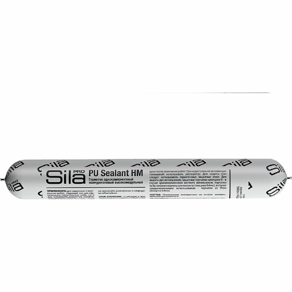 Полиуретановый герметик Sila PRO PU Sealant HM 600 BLACK высокомод, черн. RAL 9004, 600 мл SLPUSBL600_9005