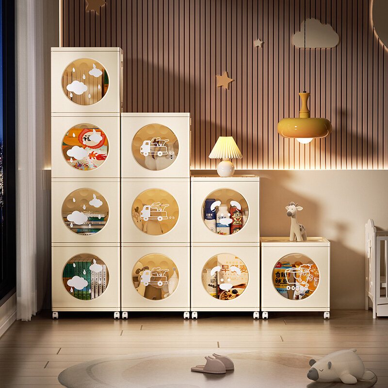 Детский складной ящик для игрушек, многоярусный органайзер для дома, большая емкость, для одежды и еды