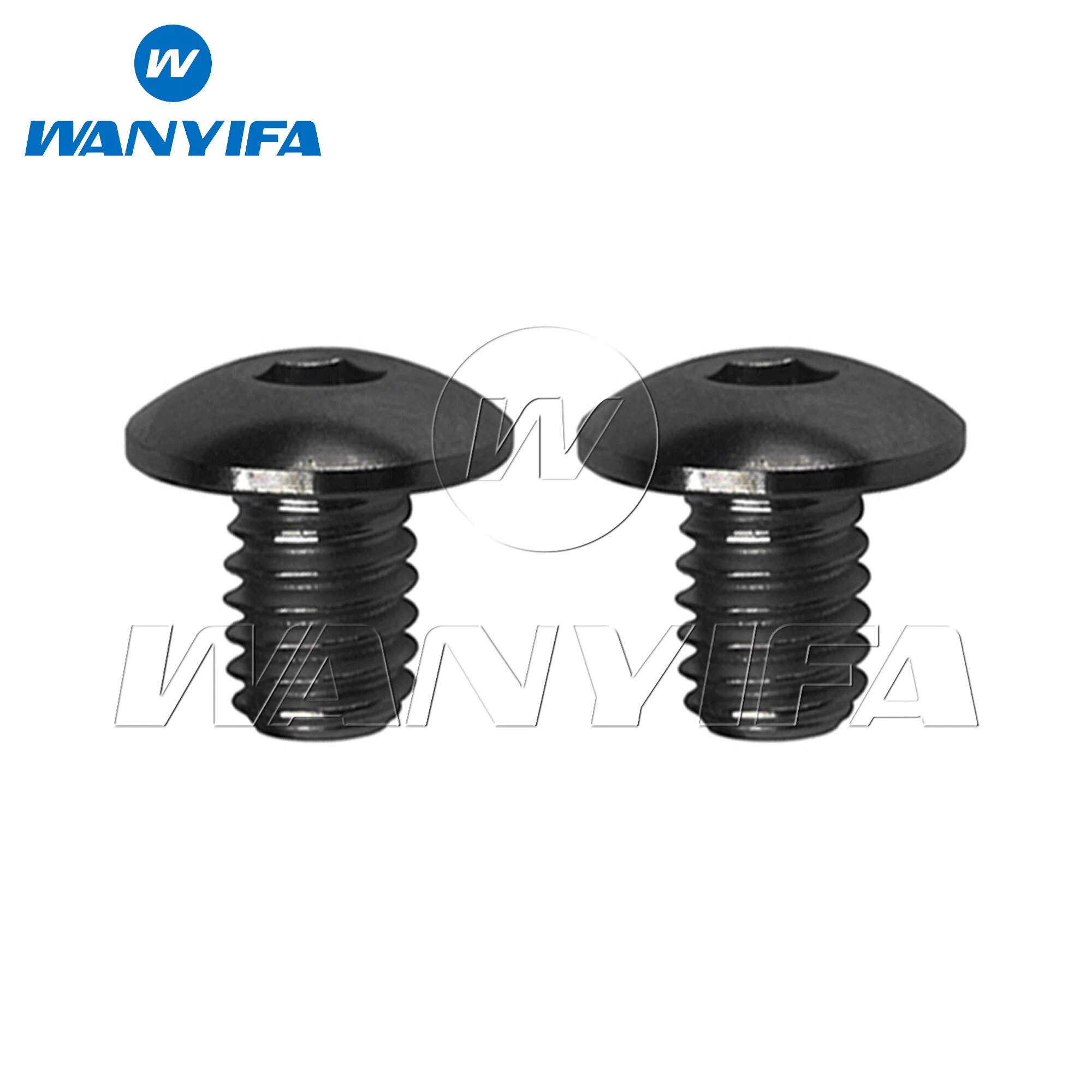 Титановые болты Wanyifa M5 для Shimano XT XTR 2 шт. Black