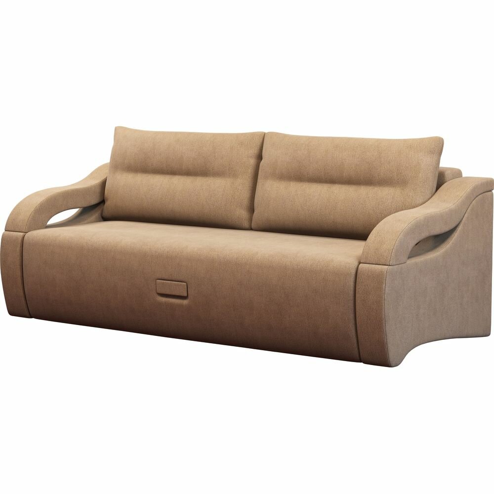 Диван еврокнижка Наш Диван Сильва кофе с молоком