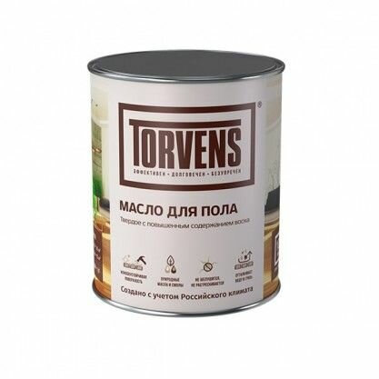 Масло для Пола Torvens 5л Тик Твердое с Повышенным Содержанием Воска / Торвинс.