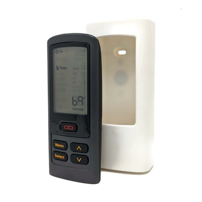 Регулируемый термостат для камина с беспроводным пультом и отображением температуры