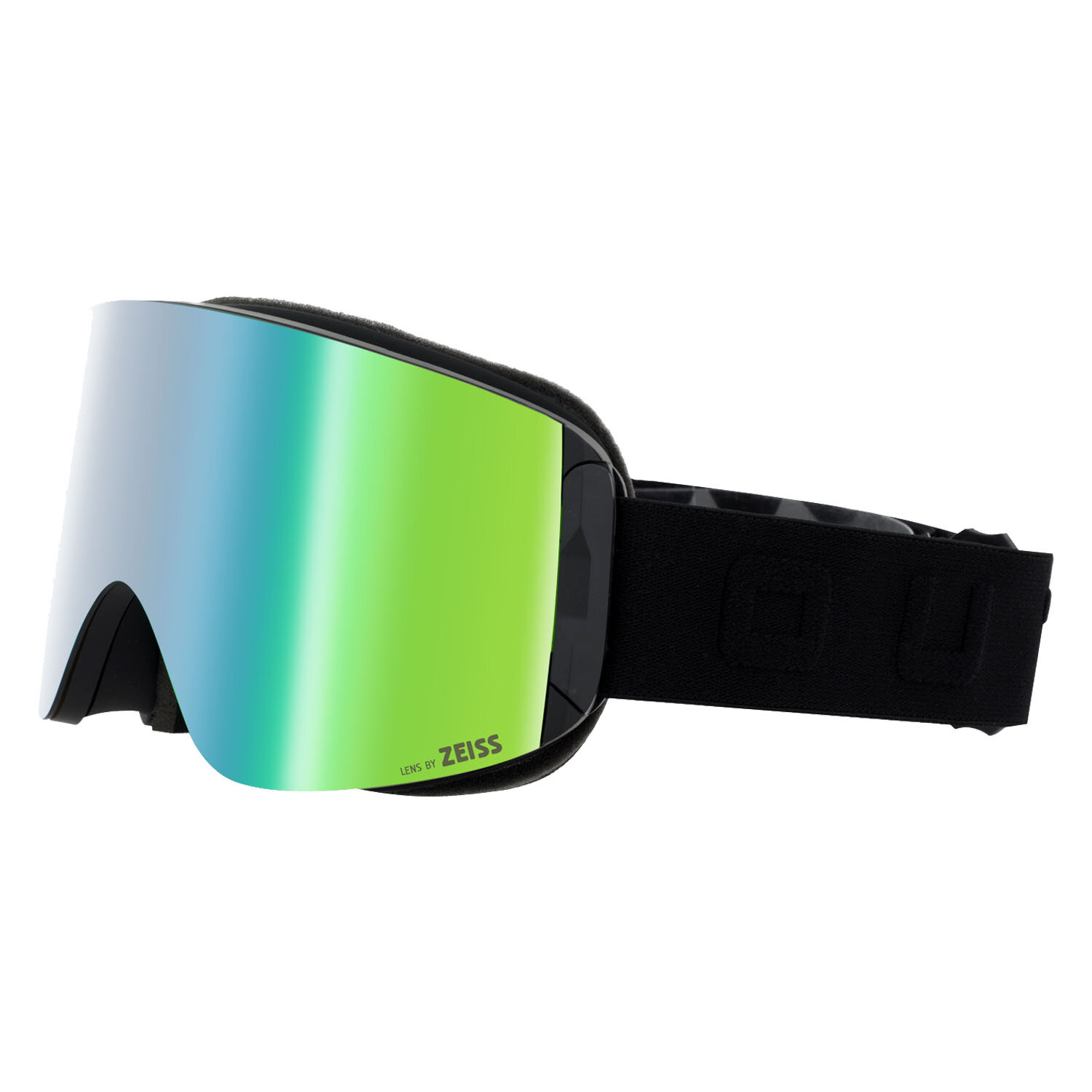 Маска горнолыжная Out Of Katana Black/Green Mci+Storm S2, S1