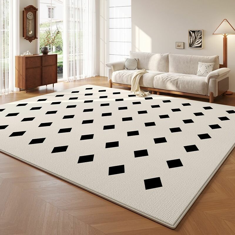 Ковер для гостиной в французском стиле, высококачественный, большой площади, устойчивый к грязи, легко чистится, коврик для дивана и кофейного стола, домашний нескользящий ковер для спальни