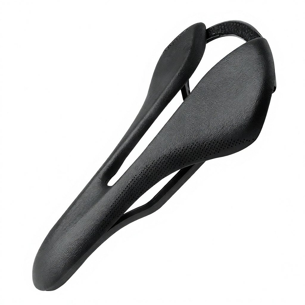 Седло для велосипеда из ультralегкого углеродного волокна с чехлом из микро-кожи для шоссейных и горных велосипедов, материалы: микро-кожа + углеродное волокно + EVA, ширина: 143мм / 153мм (выбор), размер 143мм: 270*143*65мм, вес 173г, размер 153мм: