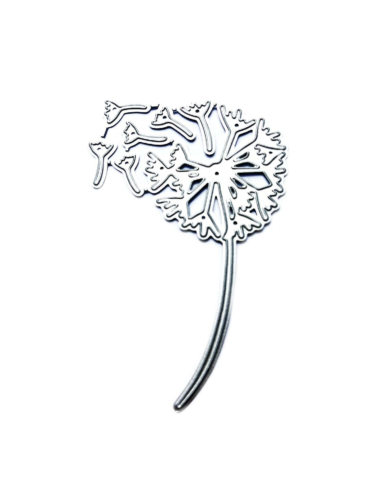 Шаблон штампов для резки металла в виде одуванчика для тиснения бумажных карточек в альбоме