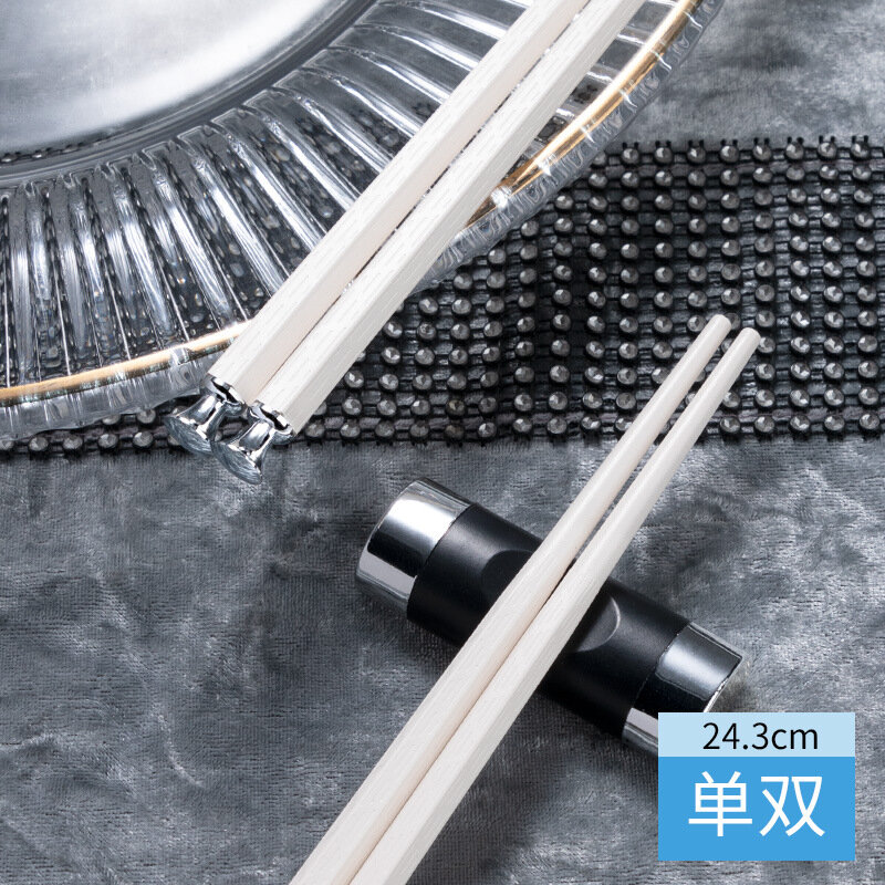 Yousheng Meidi Shuang Shihui Белые палочки для еды Бытовые палочки из сплава Легкие Роскошные интернет-знаменитости