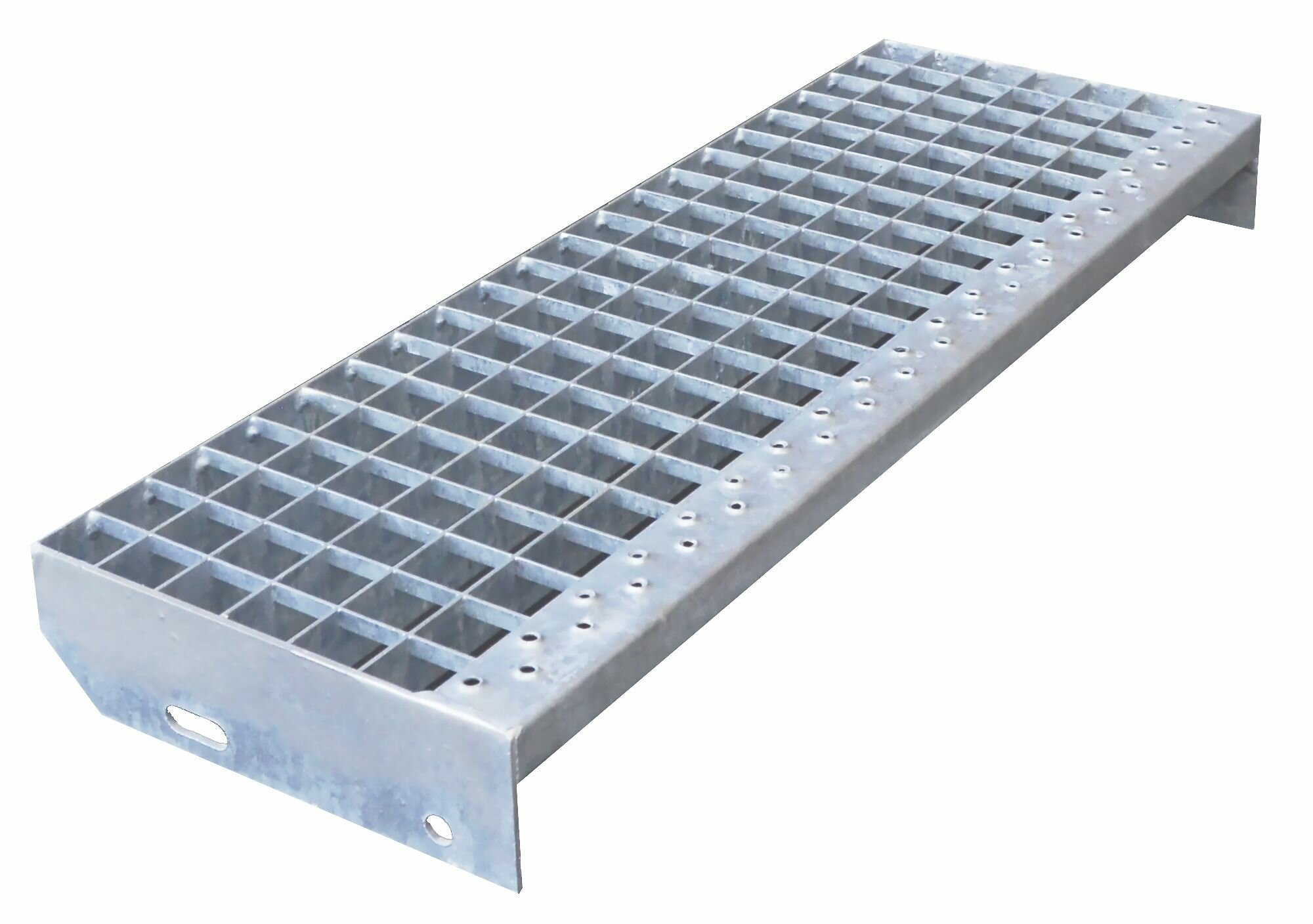 Ступень из прессованного настила AQUADRENAG 33x33/30x2/800x270 Zn