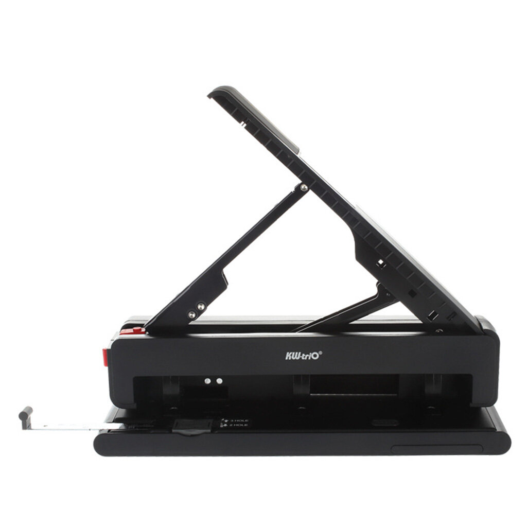 Сверхмощный дырокол Нажмите для переключения 2-луночного / 3-луночного Регулируемого Дырокола Емкостью 40 Листов со шкалой позиционирования