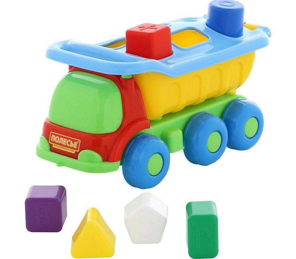 Полесье Кеша Автомобиль-самосвал логический 46529 с 1 года