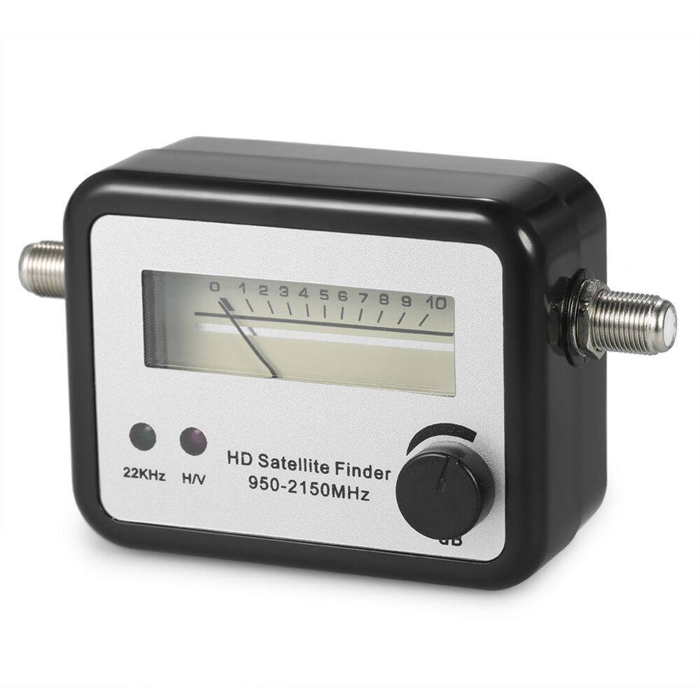 Satellite Signal Finder Satellite Finder Satellite Signal Meter Mini TV Antenna Satellite Signal Finder Meter с Компасом, Материал: ABS, Диапазон частот: 950-2150MHz, Диапазон входного уровня: -40~-10dBm, Импеданс: 75Ω, Потеря вставки: ≤5.0dB, Питание: