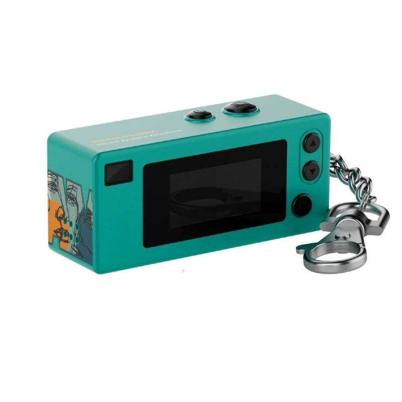 Ночная мини-камера на брелок, 1080P, Зеленый - Без TF-карты