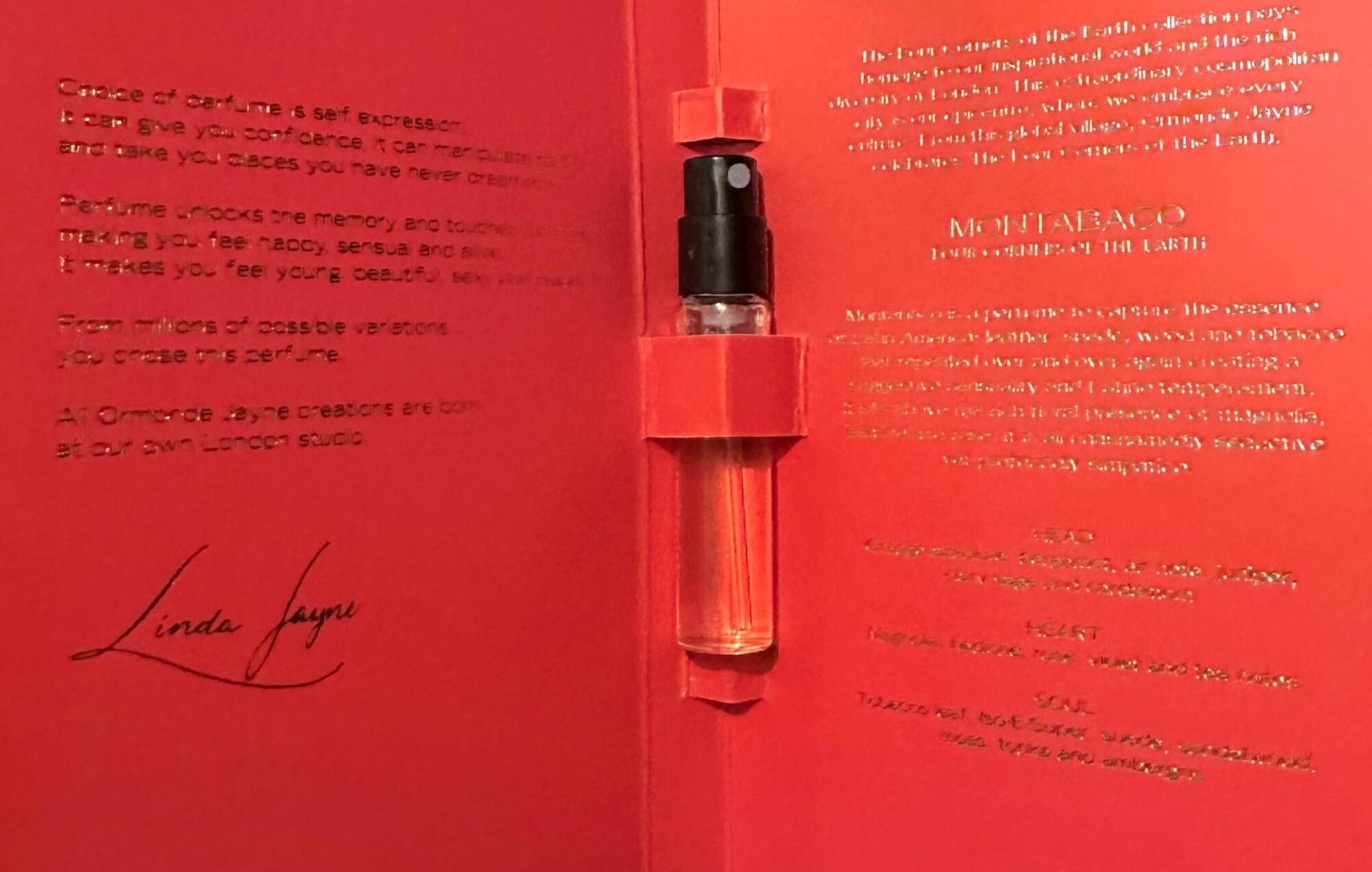 Ormonde Jayne духи Montabaco intensivo, фужерно-табачный унисекс-аромат, 2,5 мл