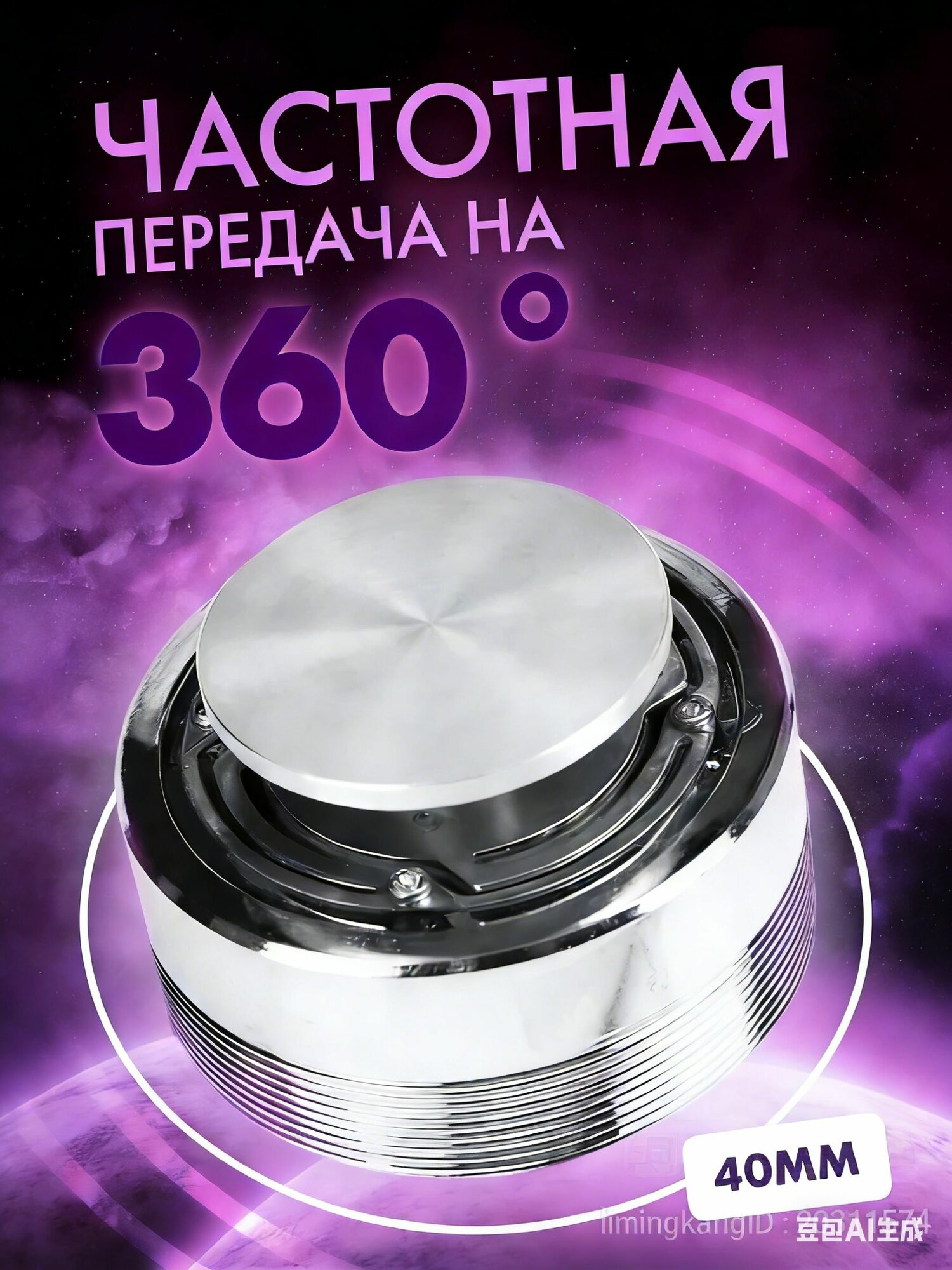 Комплект 25Вт резонансные динамики с усилителем для защиты от шума соседей 360 звук