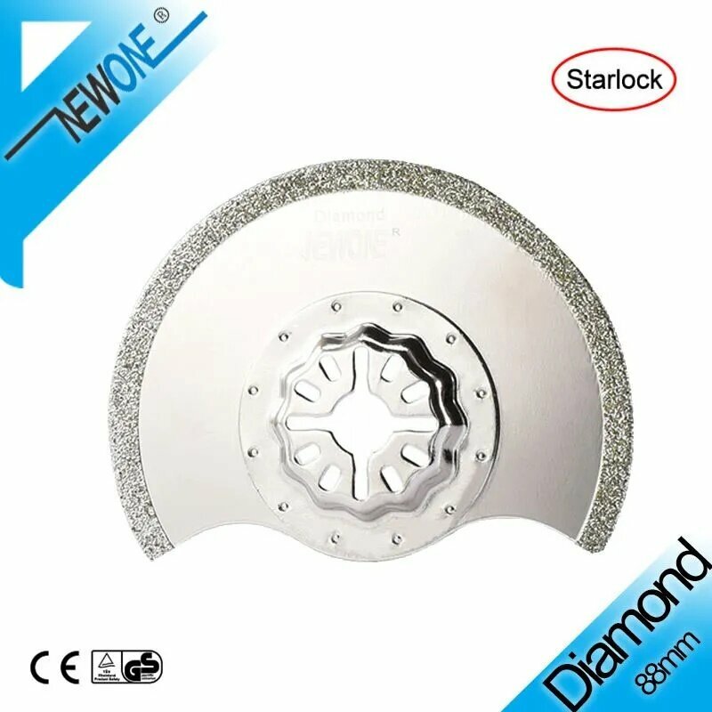 Сегментированный карбидный полукруглый пильный диск для реноватора/пилка STARLOCK для труднодоступных мест (Сменная насадка на инструмент)