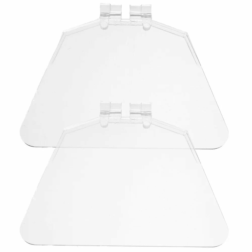 Прозрачный пластиковый защитный экран для точильного станка, 2 шт для защиты глаз