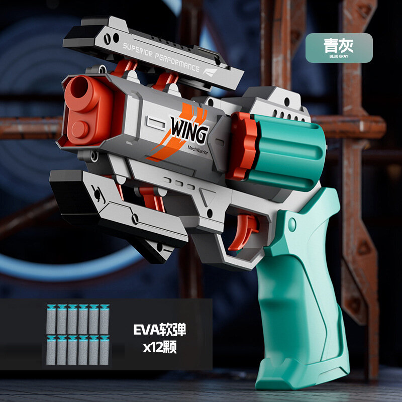 2026 Новейшая модель трансформирующегося револьвера 357 для детей ZP-5, мягкая пуля, игрушка для симуляции, оптовая продажа, дропшиппинг