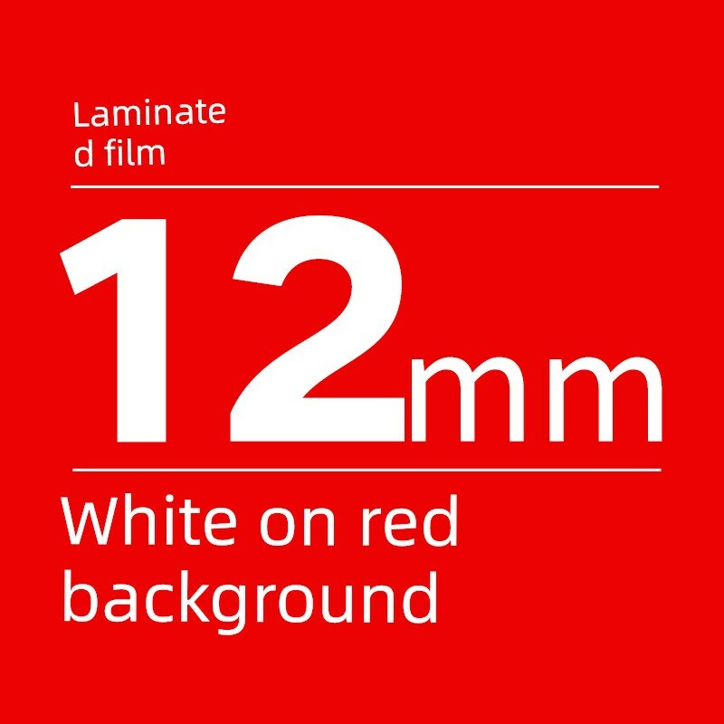 Лента PUTY подходит для этикеточных принтеров Brother, ламинированные ленты для принтеров этикеток 12 мм, 6, 9, 18, 36,