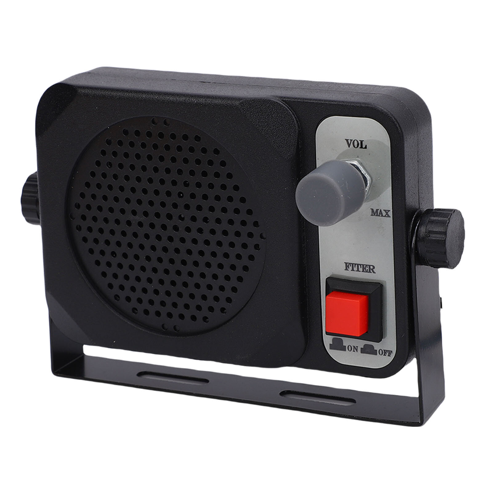 Внешний динамик автомобильного радио, подходит для YAESU FT-1802M FT-1807M FT-1900R CB Radio, прямоугольный разъем 3,5 мм, динамик мобильного трансивера