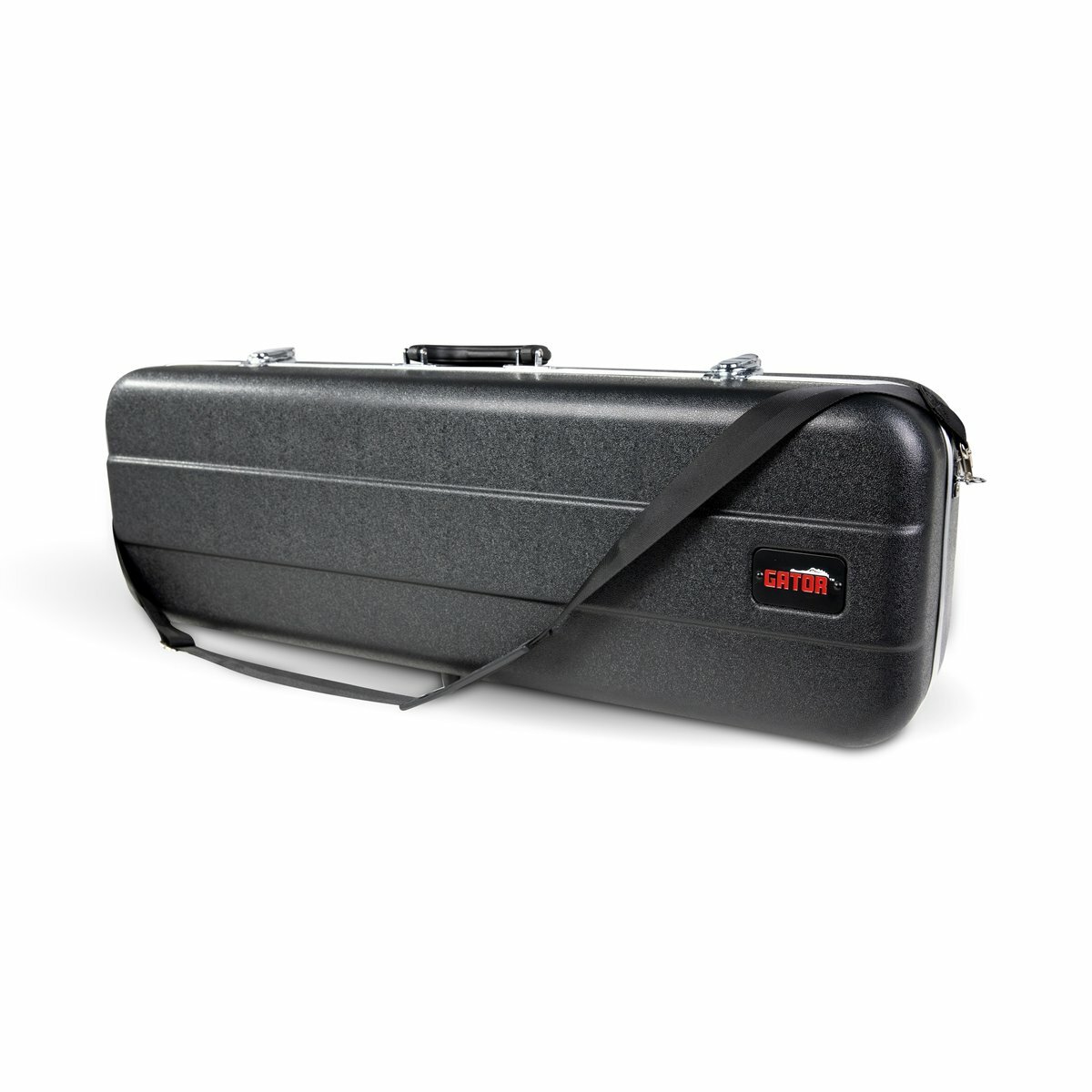 Gator GC-VIOLIN 4/4 кейс для скрипки Deluxe, пластик с алюминиевым каркасом, черный — фото 1