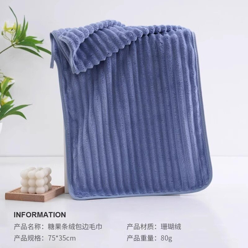 Коралловый флис, быстро сохнущее полотенце, впитывающее, для лица взрослых, не садится, банное полотенце, для студенческого общежития, яркие цвета, корейская версия, практичное