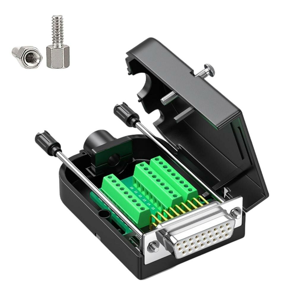 D Sub 26 Pin Solder Less Terminal Block Adapter Module For Serial Devices