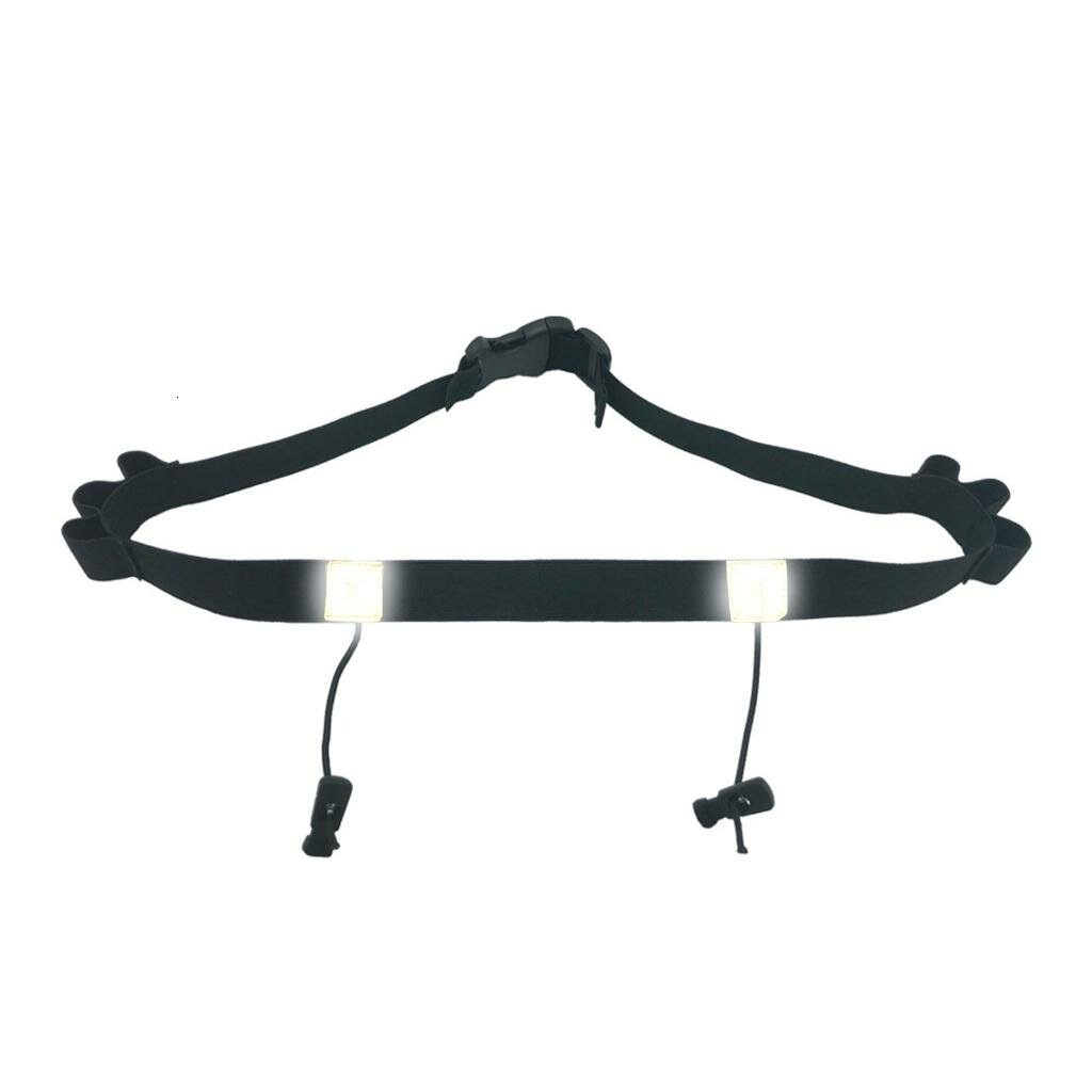 Беговая поясная сумка с креплением для номера, Черный