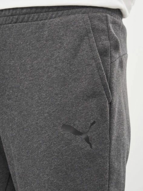 Брюки спортивные PUMA, размер S, темно-серый, темно-серый — фото 1