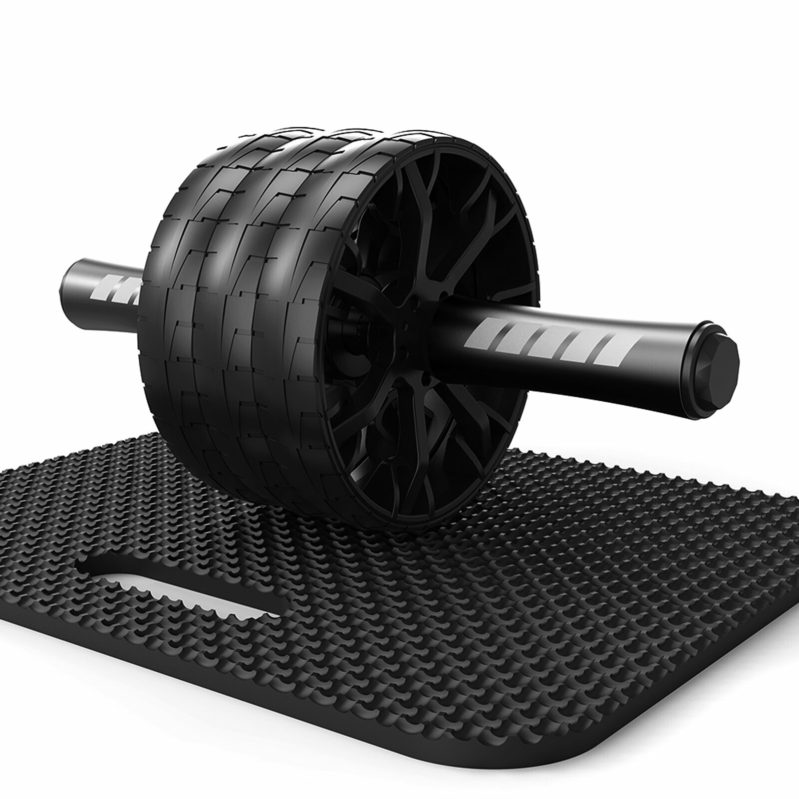 Абдоминальный ролик для дома, офиса, тренажерного зала, фитнес-оборудование, колесо для упражнений с наколенниками