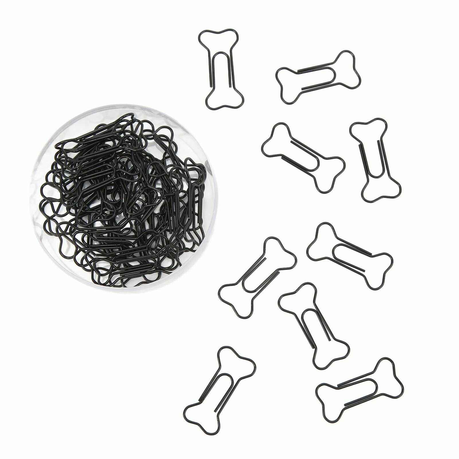 Скрепки в форме кости