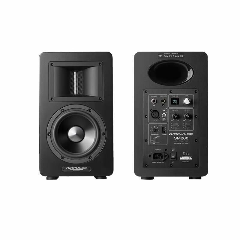 Студийная акустика Edifier AIRPULSE SM200, 70Вт, 45Гц-40кГц, активная, черная