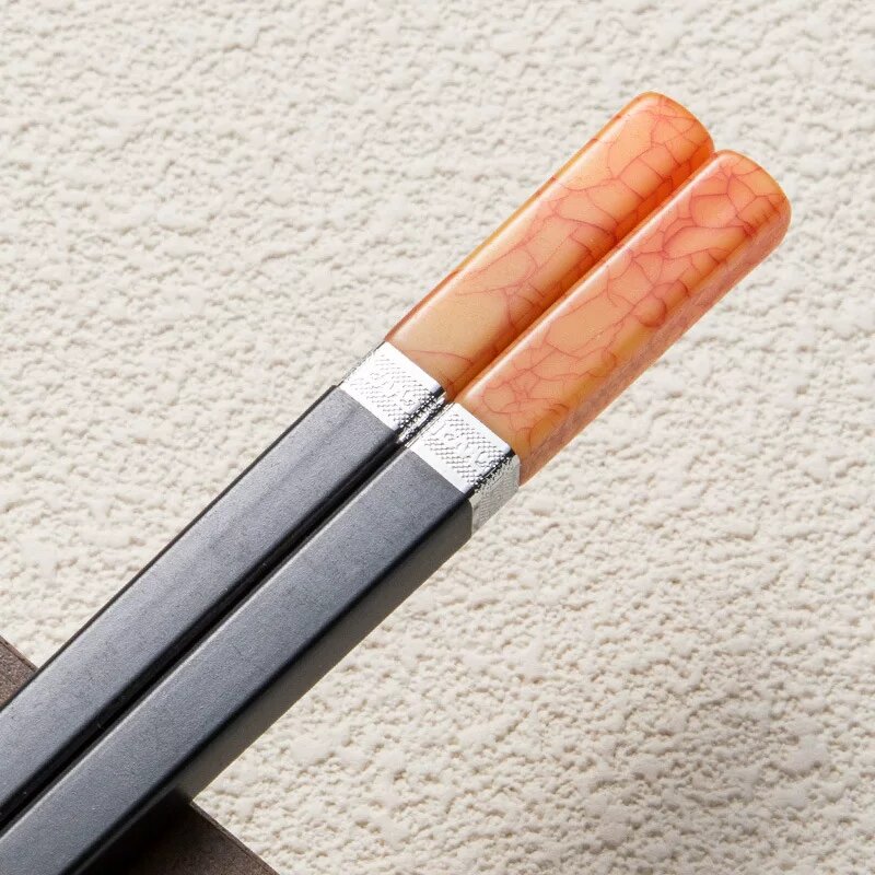 Высококачественные палочки для еды из имитации нефритового сплава для домашнего использования, антибактериальные,