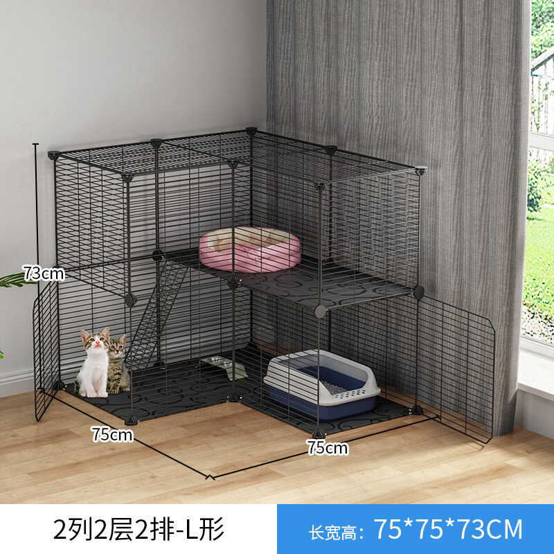 Клетка для кошек, вилла для кошек, распродажа, домашняя клетка для кошек, трехъярусная, очень большая, свободное пространство, маленькое кошачье гнездо