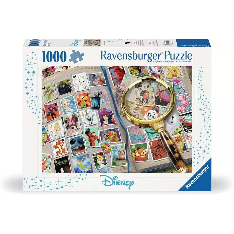 Пазл Ravensburger 1000 Disney Альбом марок, арт.01555, классический