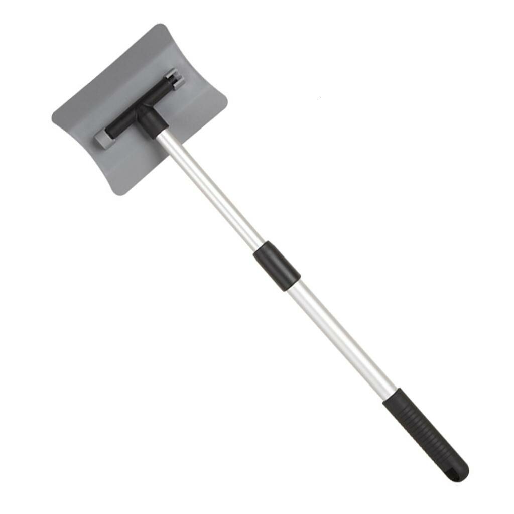 Снегоуборочная щетка с телескопической ручкой, Серый