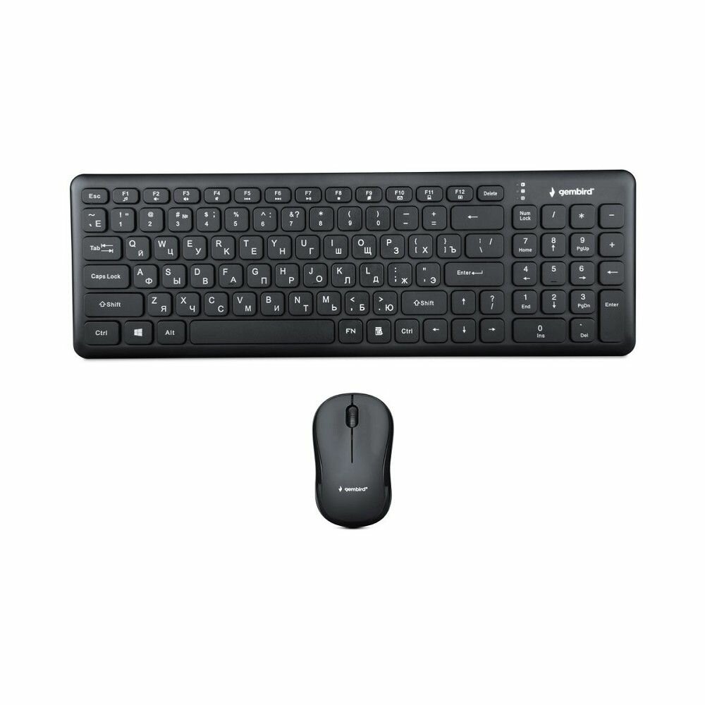Комплект (клавиатура + мышь) Gembird KBS - 9200 Беспроводная