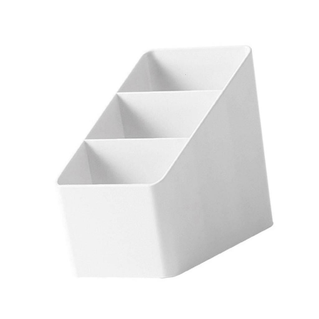 Стаканчик для карандашей с 3 отделениями, настольные органайзеры для ручек, многофункциональный ящик для хранения ручек, ящик для хранения косметики для офиса