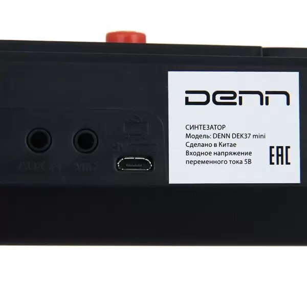 Синтезатор Denn DEK37 mini — фото 1