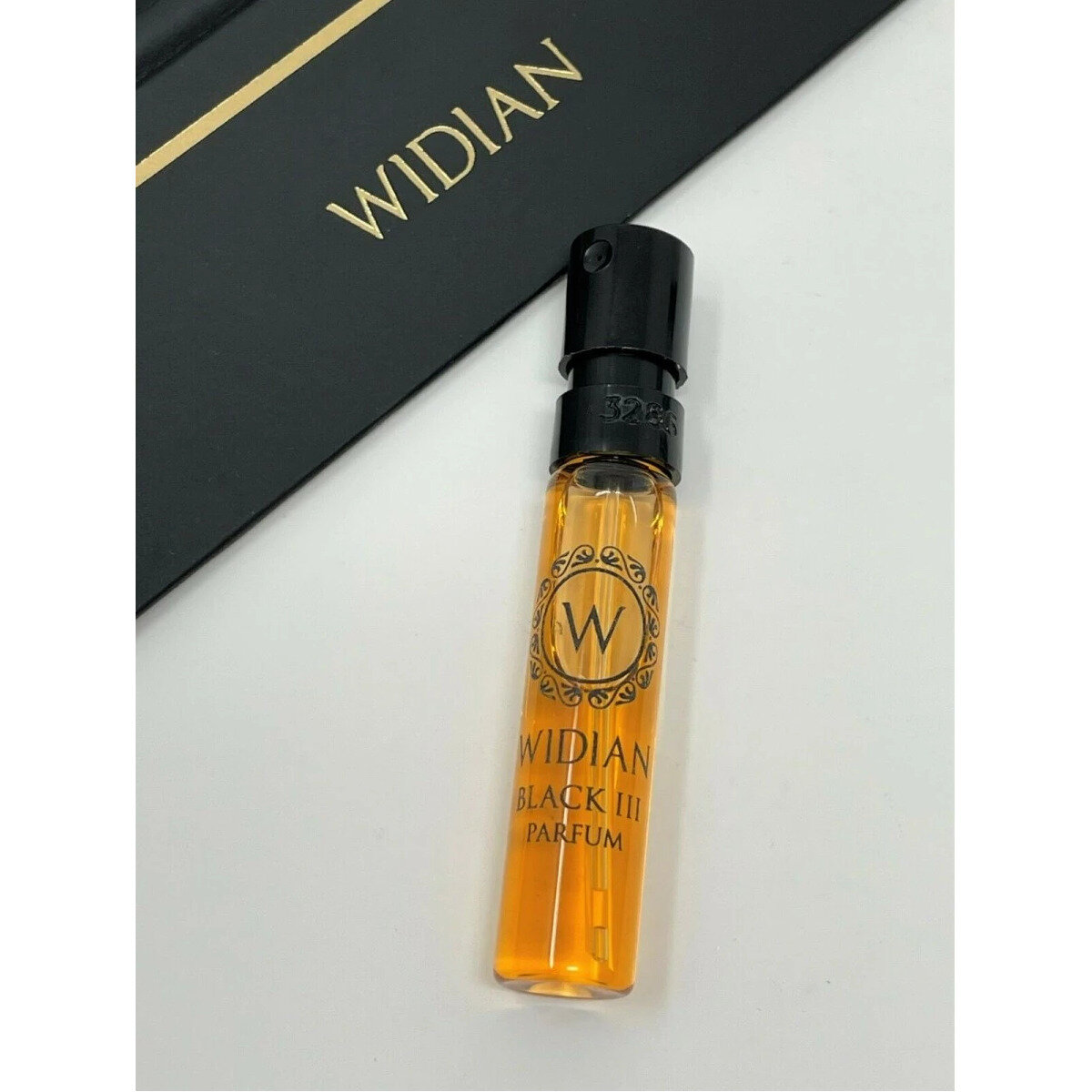 Духи Widian Black Collection III миниатюра 2 мл / Пробник духов Видиан Блэк Коллекшн 3 / Чёрная коллекция
