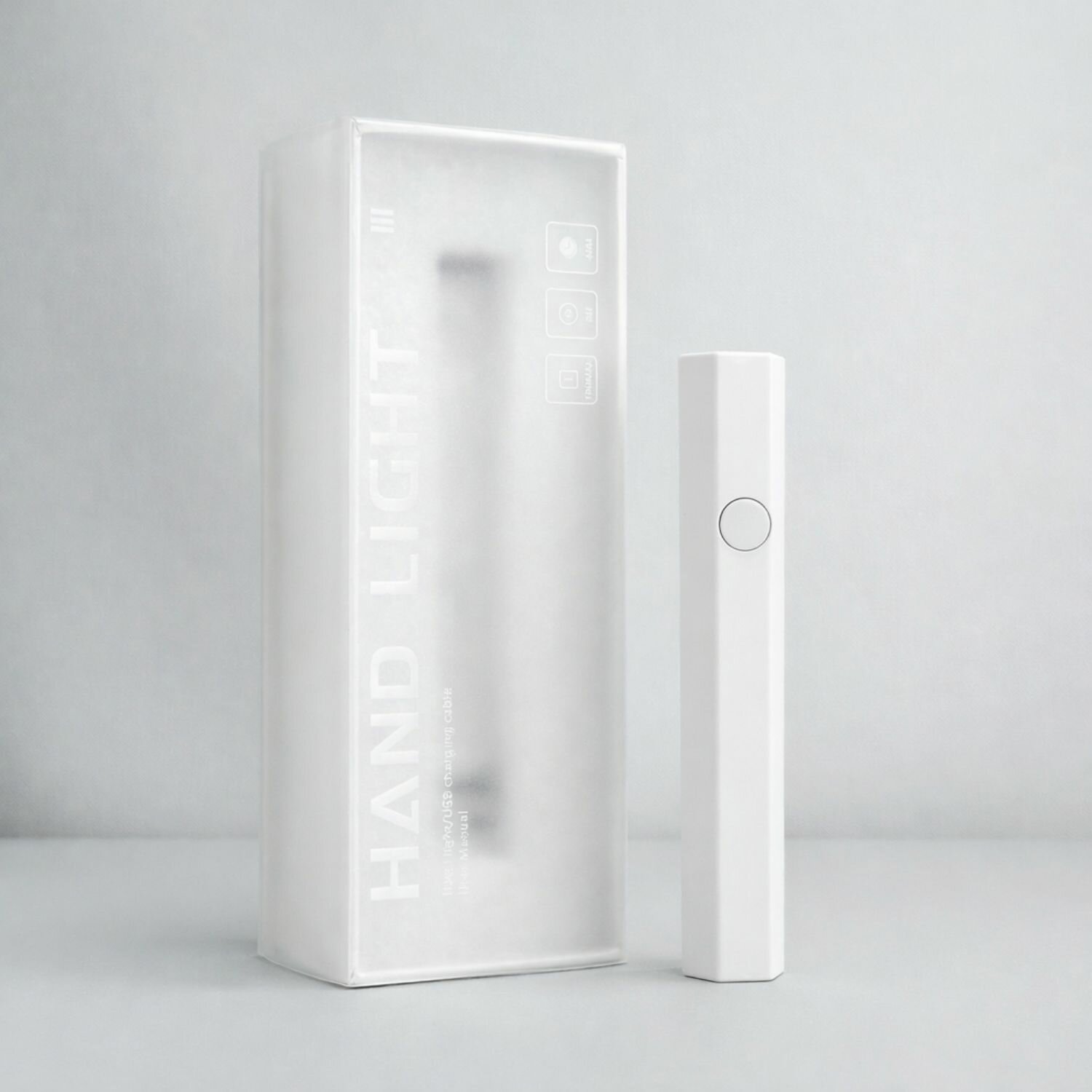 Лампа фонарик LED USB T&H «Шестигранник» 3 Вт белая на аккумуляторе