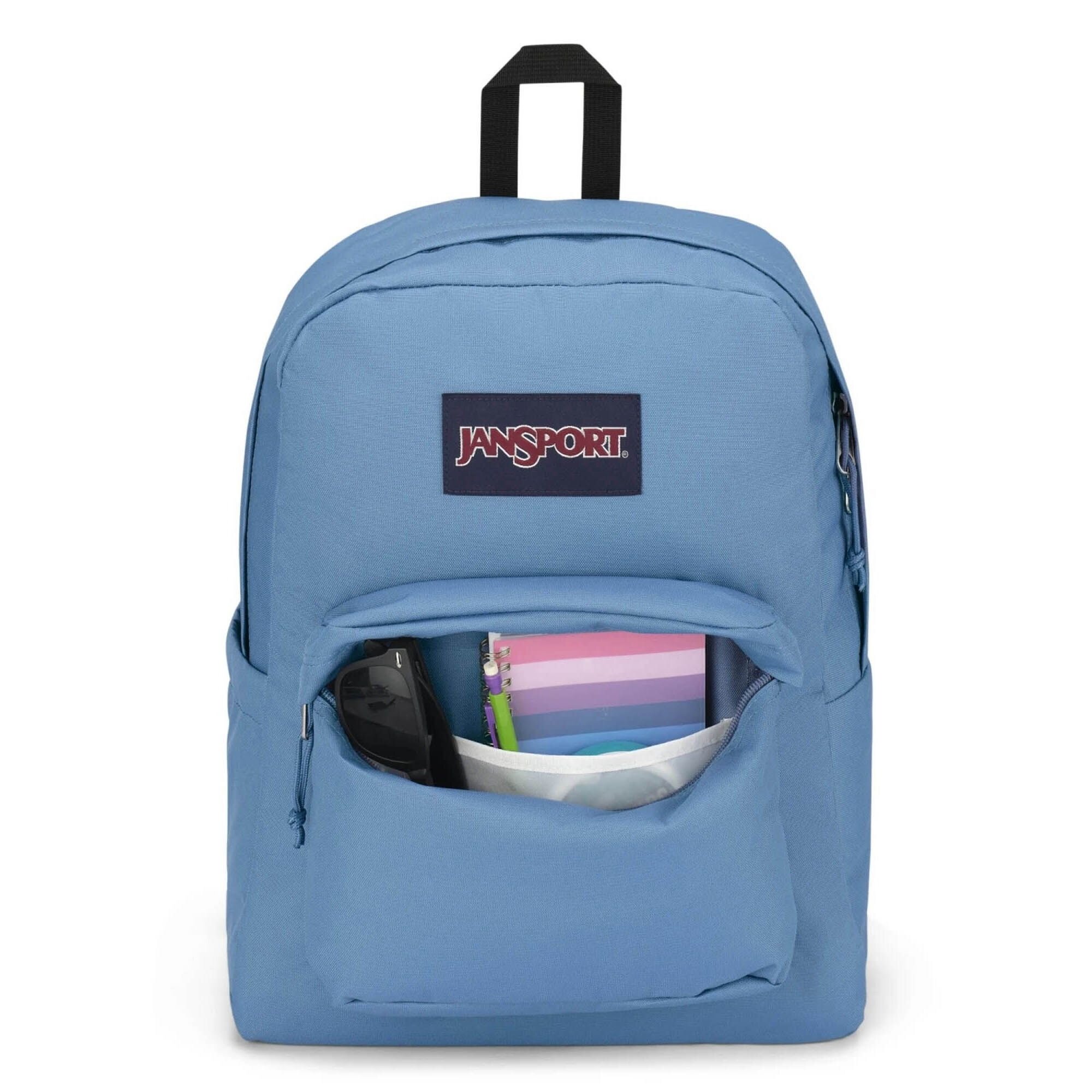 Рюкзак JanSport SUPERBREAK PLUS, повседневный, голубой, 20-30 л — фото 1