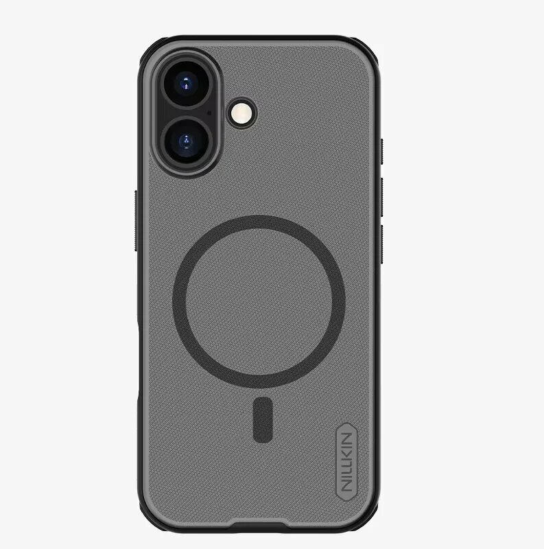 Магнитный Чехол Nillkin Shield Pro Для iPhone 17 Pro Max/Air 16 iPhone17, Серый, Transparent black