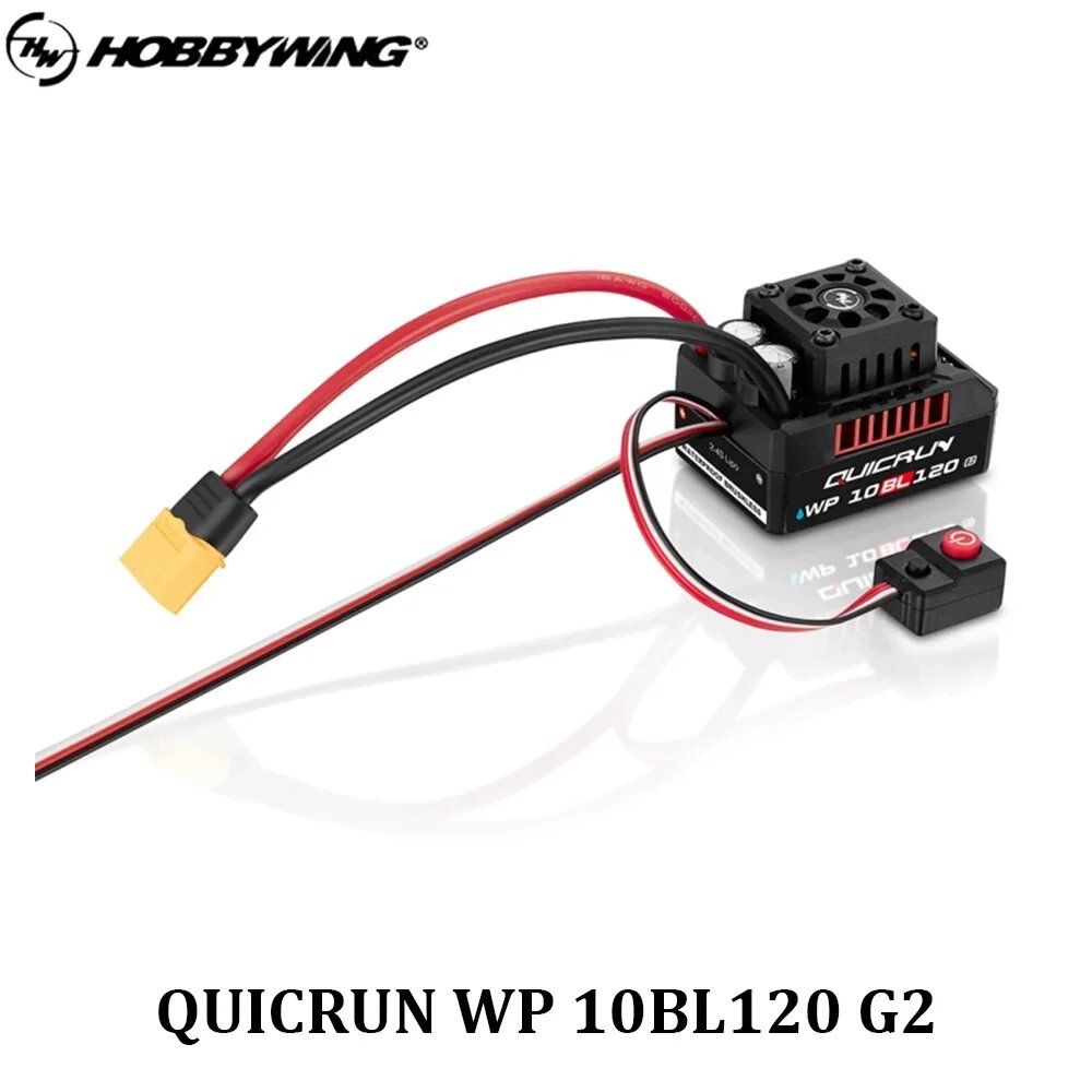 HobbyWing QuicRun WP 10BL120 G2 120A ESC 3652 3660 G2 Бесщеточный мотор для RC багги