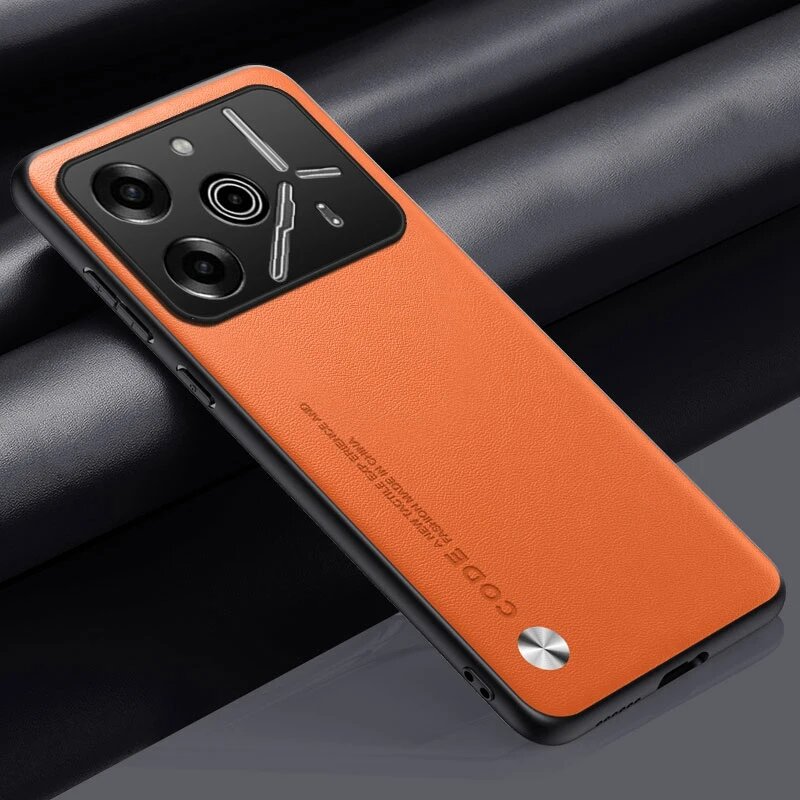 Чехол из искусственной кожи для Tecno Pova 6 Pro, матовый силиконовый чехол с полной защитой для Tecno Pova 6 Pro 5G Coque