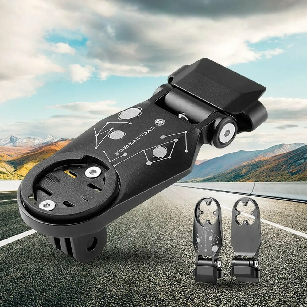 CYCLINGBOX Велосипедная компьютерная подставка Регулируемый удлинитель Держатель лампы Инструменты для велоспорта