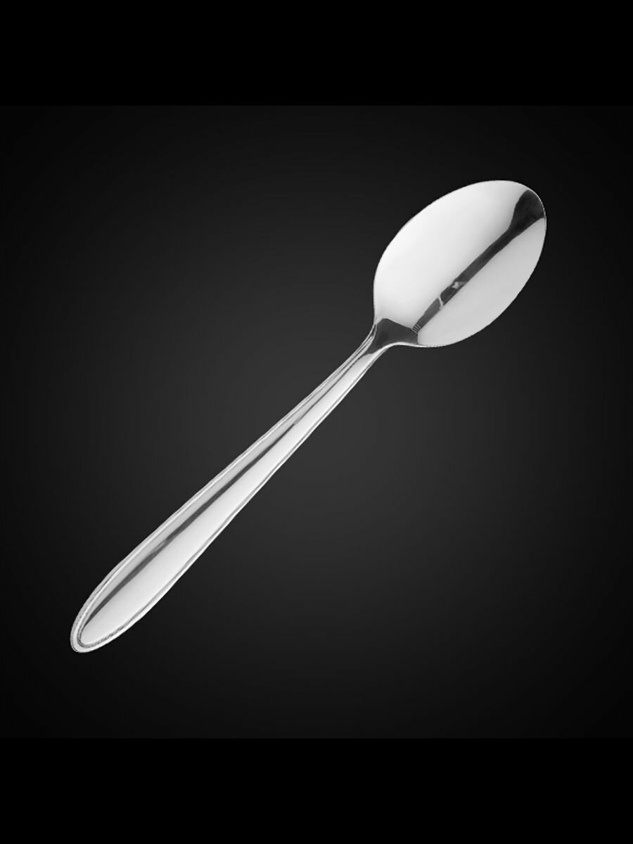 Набор ложек столовых 6 шт Luxstahl Vinci, нержавеющая сталь, 19 см