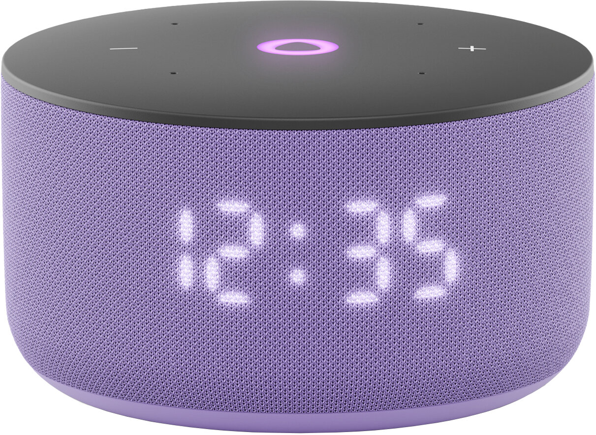 Умная колонка Яндекс Станция Мини 3 с Алисой, 12 Вт, лиловый
