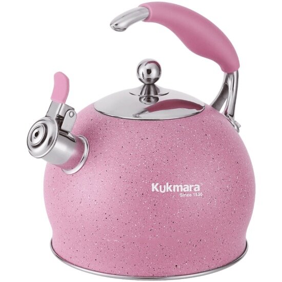 Чайник Kukmara Rose со свистком, 3 л