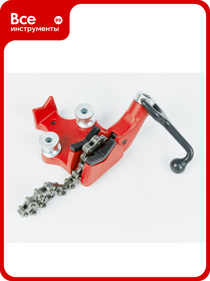 Трубные тиски цепные 6 (14-168мм) MAXXTER 1105S-4